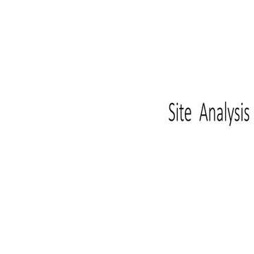 how to make a good and detailed Site Analysis.pdf