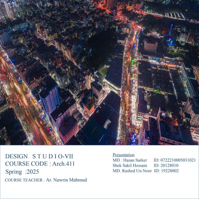 Comprehensive Site Analysis and Context Study | PPTX