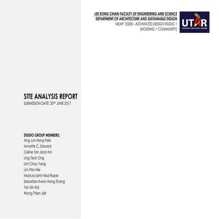SITE ANALYSIS REPORT | PDF