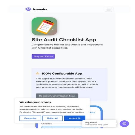 Comprehensive tool for Site Audits and Inspections with Checklist capabilities. | PDF