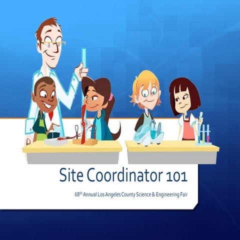 Site coordinator 101 2017 | PPT