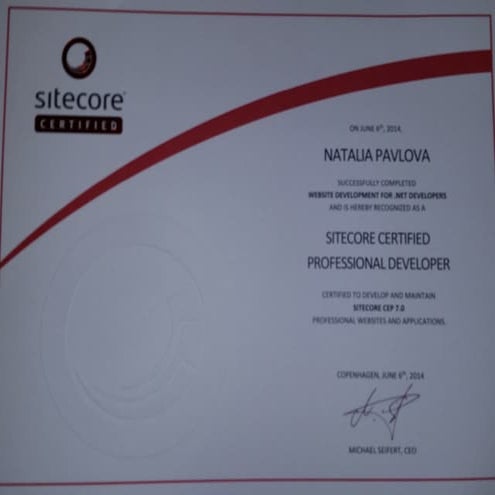 Natalia Pavlova PMP Certificate | PDF