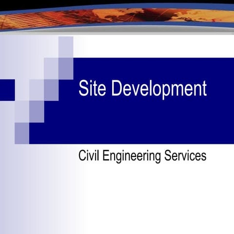 Site Development | PPT