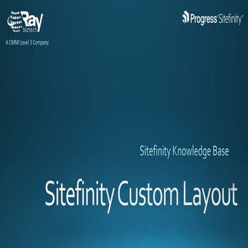 Sitefinity custom layout | PPTX