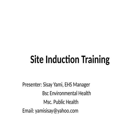 Workers training/ induction training .pptx