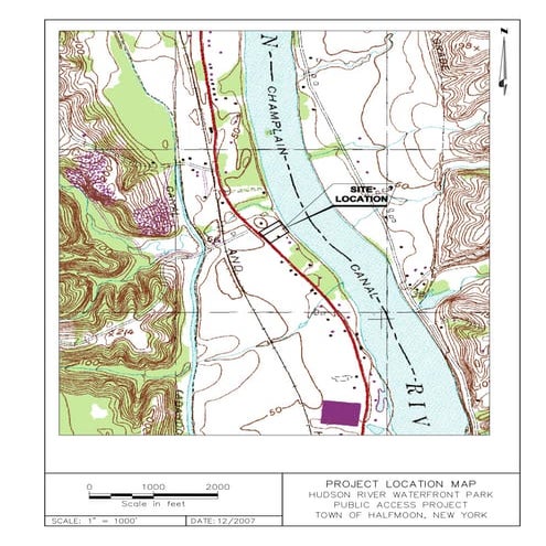 Waterfront Park Site Location Map | PDF
