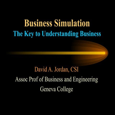 Business Simulations | PPT