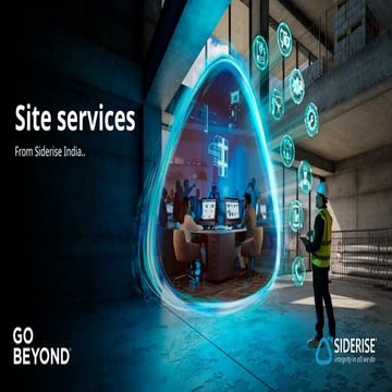 Site services presentation for customers | PPTX