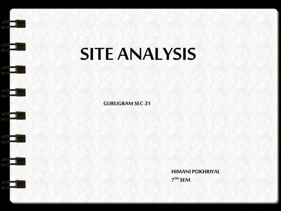 SITE ANALYSIS- example .pdf