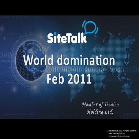 (3)site talk world_domination | PPT