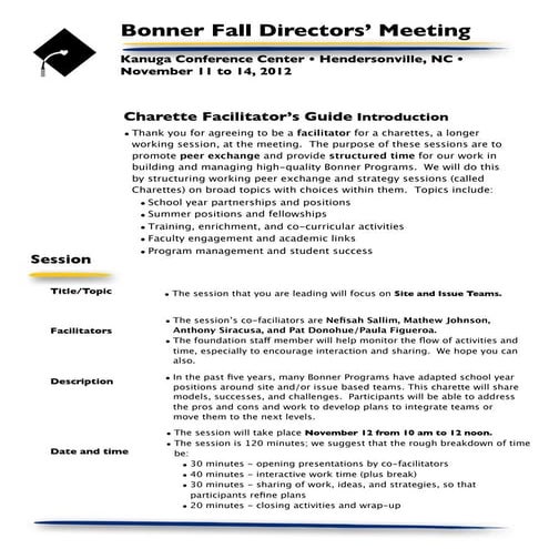 Creating Teams (Facilitators Guide) | PDF