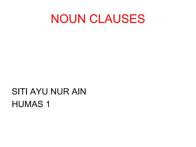 Clauses in English Grammar – Types, Examples & Exercises | Class 11 ...