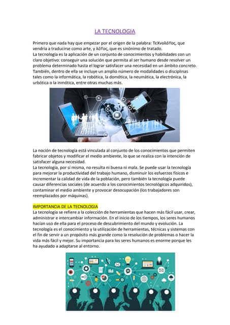 Diapositivas sobre el impacto de la tecnologia | PPT