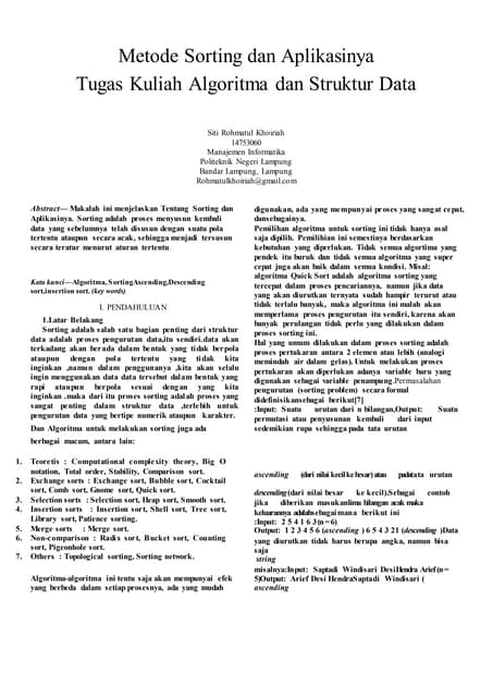 Materi Kelas 10 Mata Pelajaran Informatika, BAB 2 Berpikir Komputaional ...