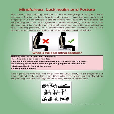 Sitting posture | PDF