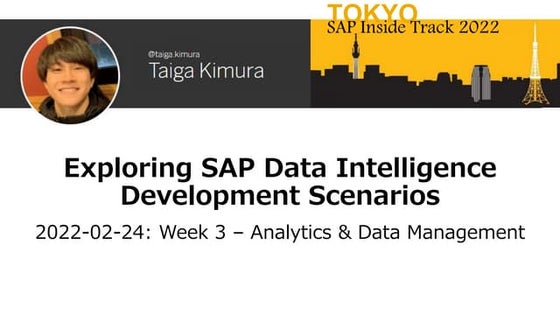 Sit tokyo2022 hana cloud pal | PPT