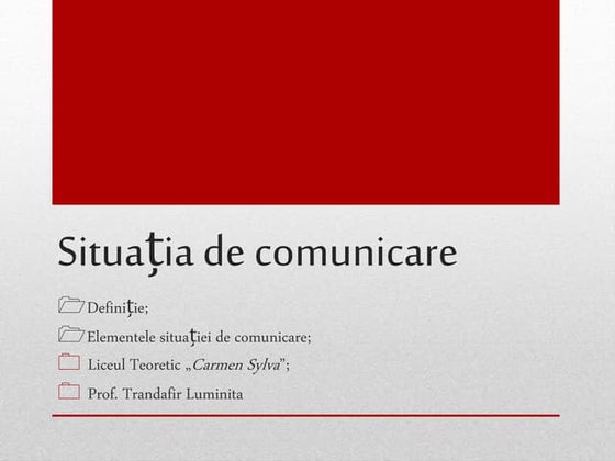 Tipurile de comunicare | DOCX