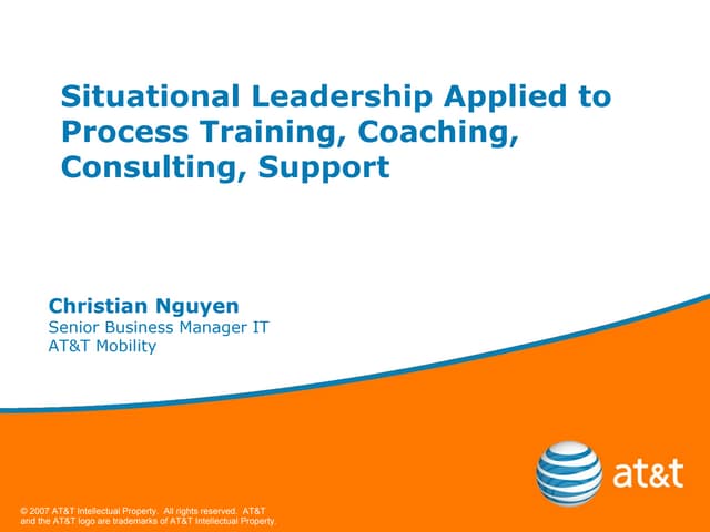 Situational Leadership | PPT