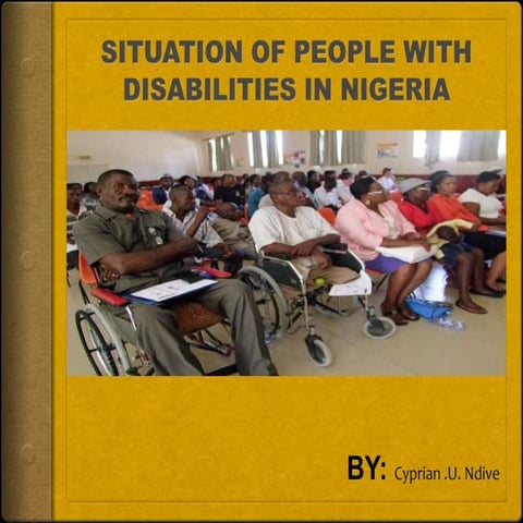 Situation of People with Disability | PPTX