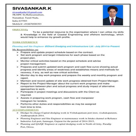 Sivasankar cv2 | PDF