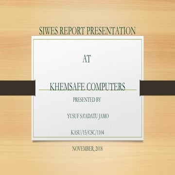 SIWES FOR STUDENT PRESENTATION FOR THE YEAR 20 PRESENTATION.pptx