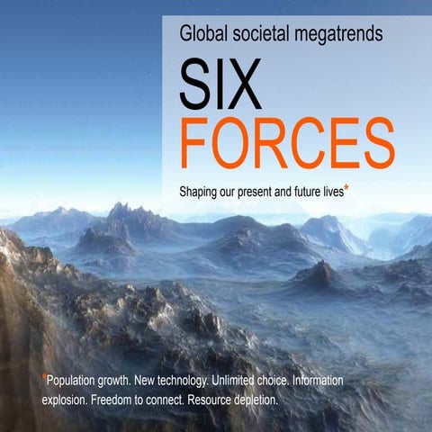 Six forces of change shaping our future | PDF