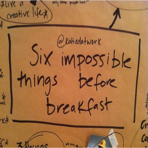 Six impossible things before breakfast | PPTX
