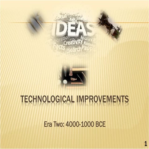 Six major technological advancements of era 2 part 1 - sc | PDF