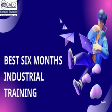 Best Six Months Industrial Training in Jalandhar | PPTX