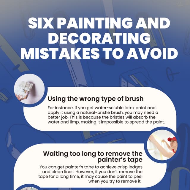 Six Painting and Decorating Mistakes to Avoid | PDF