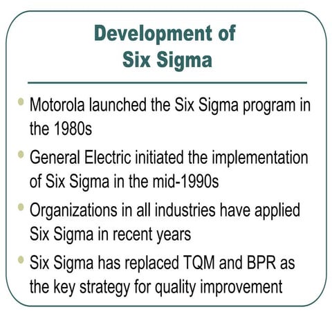 six sigma 4 | PPT