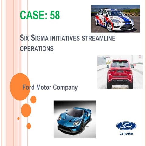 Six sigma, Six sigma initiatives streamline operations | PPT