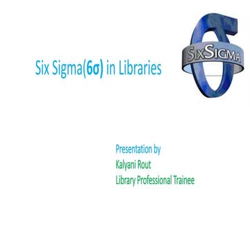 Six sigma ppt | PPTX