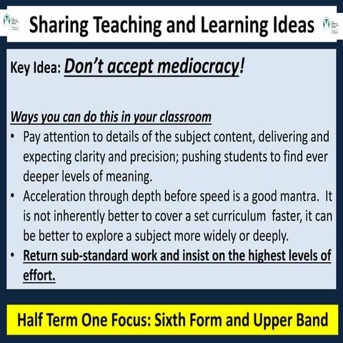 Sixth form and upper band 5 | PPT