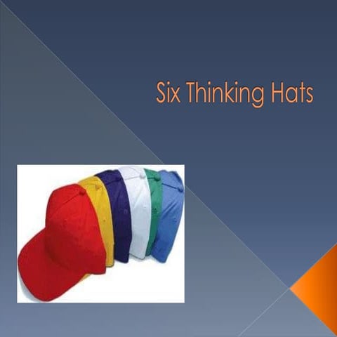 Six thinking hats | PPTX