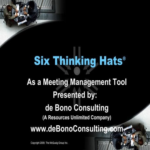 Six Thinking Hats Overview | PPT
