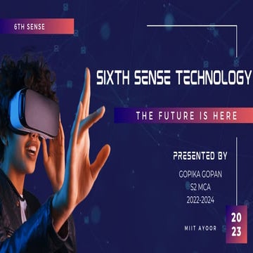 sixth sense technology.pdf