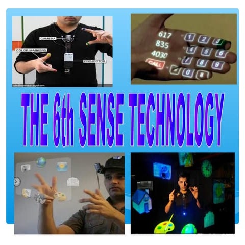 Sixth sense technology | PPT