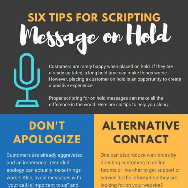 Six Tips for Scripting Message on Hold | PDF | Telecommunications ...
