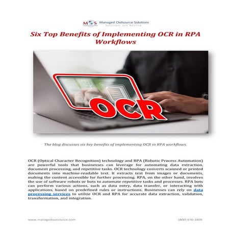Six Top Benefits of Implementing OCR in RPA Workflows.pdf