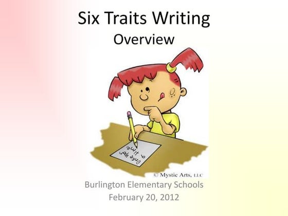 Six Traits Of Writing | PPT