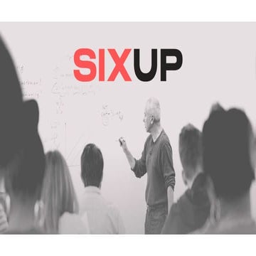 Sixup - Pathways Matter | PPT