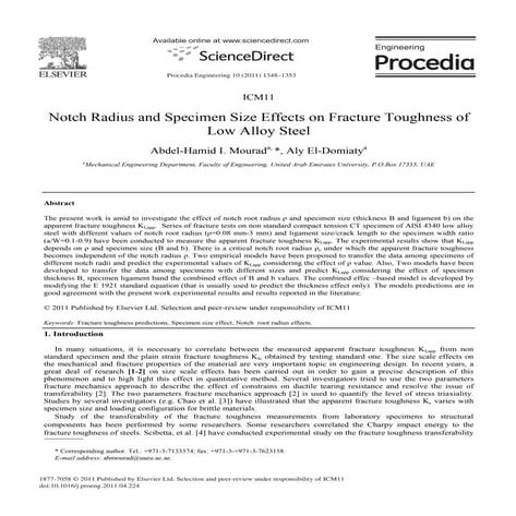Size effect in punching of rc slabs | PDF