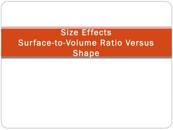 Size effect of nanomaterials | PPTX | Chemistry | Science