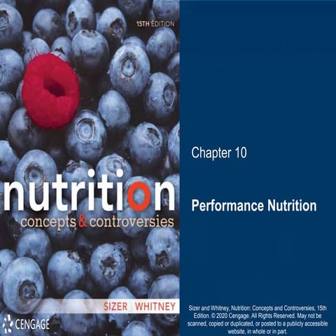CHAPTER 10 PERFORMANCE NUTRITION | PPTX