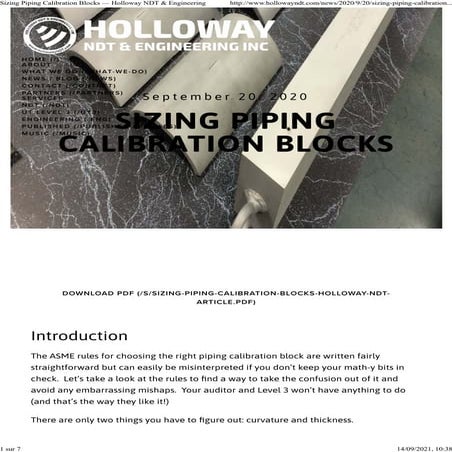 Sizing Piping Calibration Blocks — Holloway NDT & Engineering.pdf