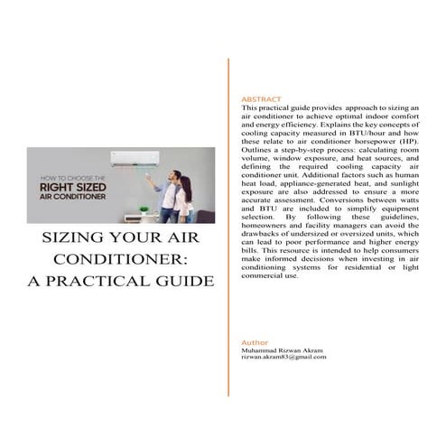 SIZING YOUR AIR CONDITIONER---A PRACTICAL GUIDE.pdf