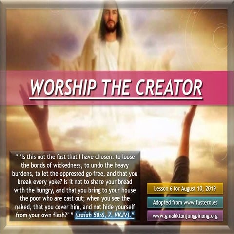 Sabbath school lesson 6, 3rd quarter 2019 | PPT