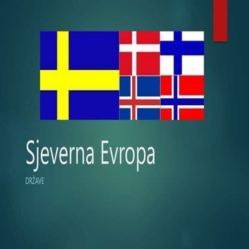 Sjeverna Evropa - Države.pptx