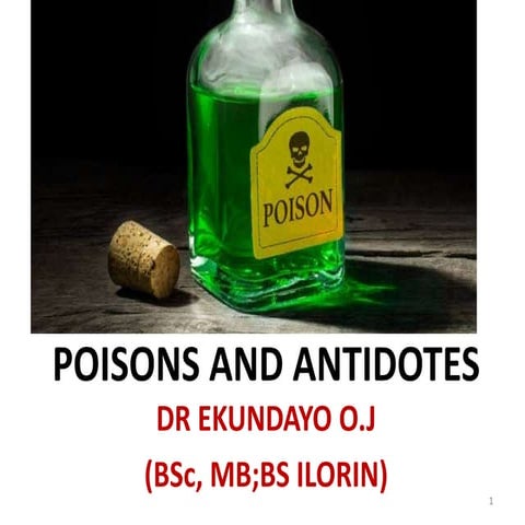 POISONS AND ANTIDOTES.pptx